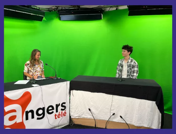 Un tournage réussi : les étudiants de Studio M à l'honneur sur Angers ...